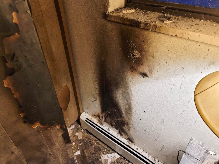 Soot and smoke damage after a wildfire | AdvantaClean